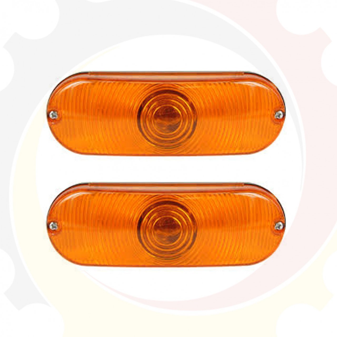 Lanterna Pisca - Amarelo Retroescavadeira 580l 580m